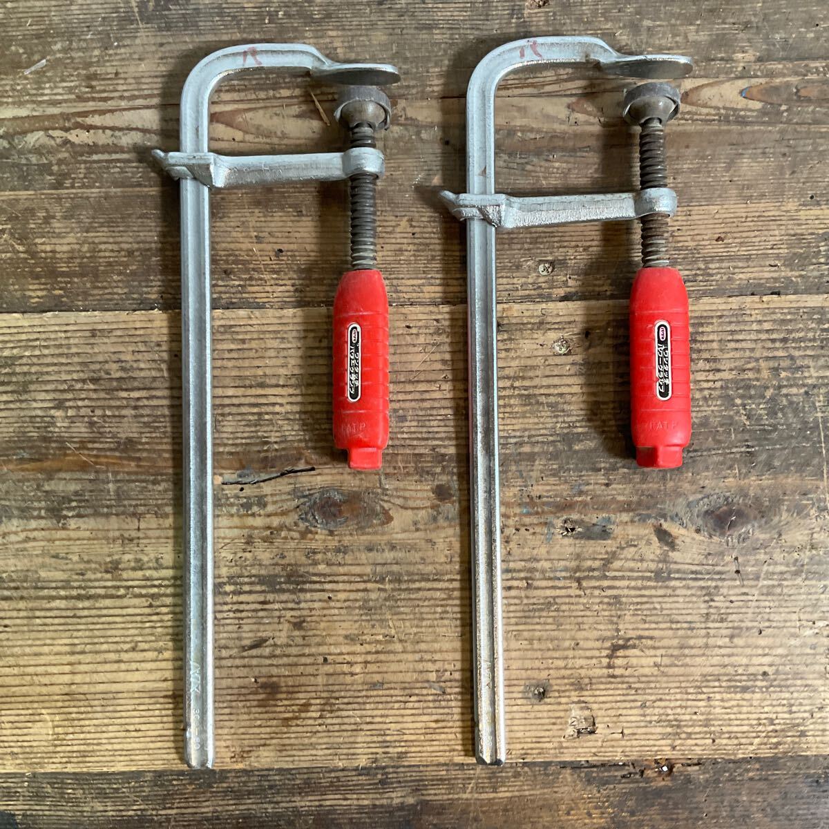 Yahoo!オークション - D08/L型クランプ F型クランプ バクマ ワンタッチ...