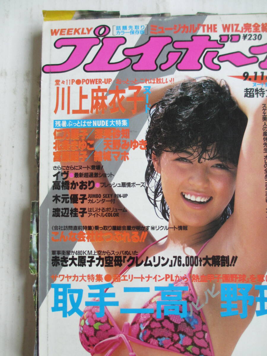 昭和59年9月11日 No38 川上麻衣子 高橋かおり 渡辺桂子 イヴ 木元優子 仁乃慶子結城マホ深美砂知北条まゆこ天野みゆき宮原昭子その他|売買されたオークション情報