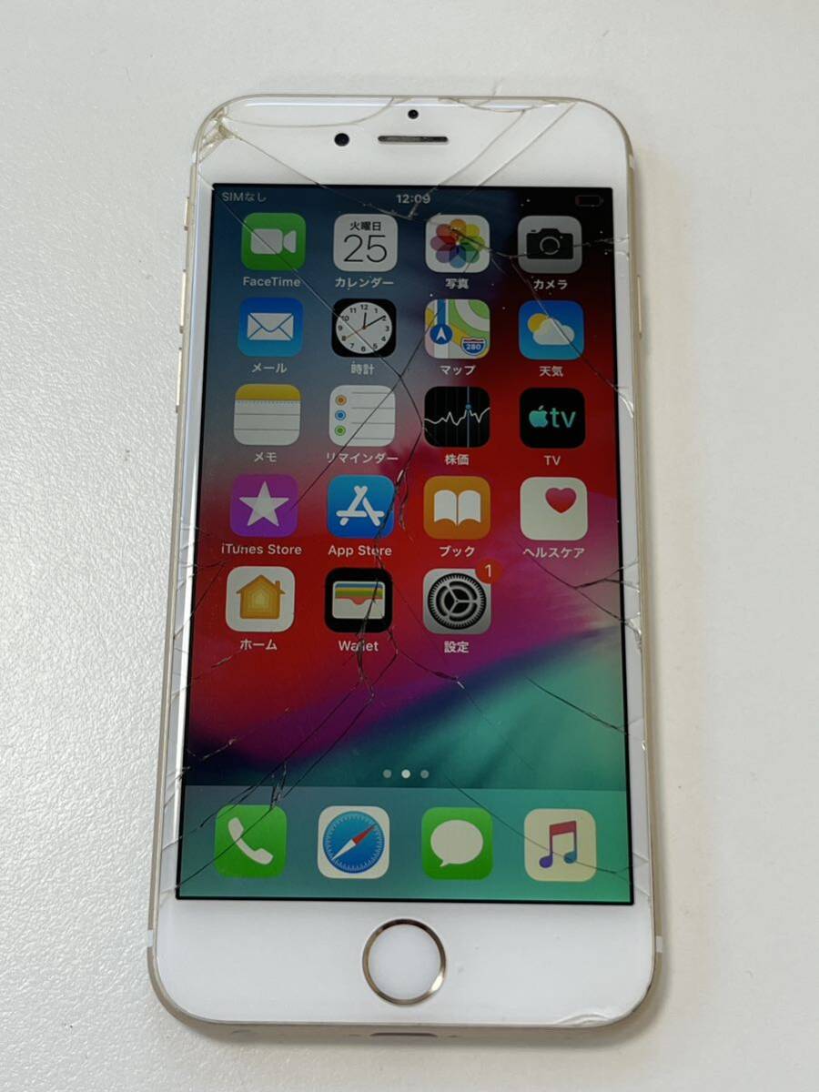 Yahoo!オークション - ジャンク simフリー iPhone6 16GB ゴールド