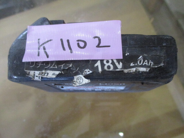 Yahoo!オークション - k1102 マキタ互換 BL1820 18V