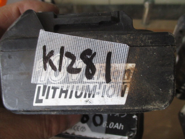 Yahoo!オークション - k1281 マキタ互換 MT1860 18V