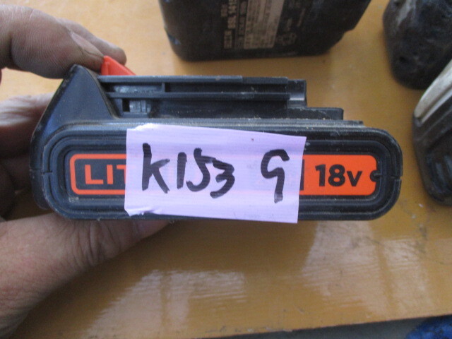 Yahoo!オークション - k1539 BLACK+DECKER 18V