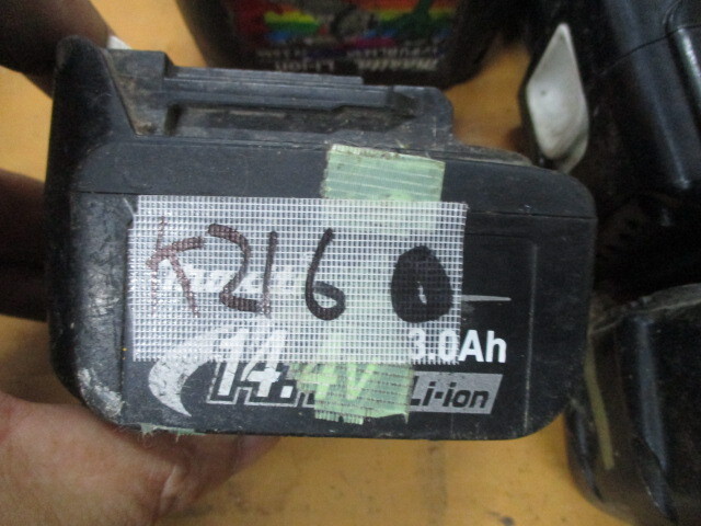 Yahoo!オークション - k2160 マキタ BL1430 14.4V