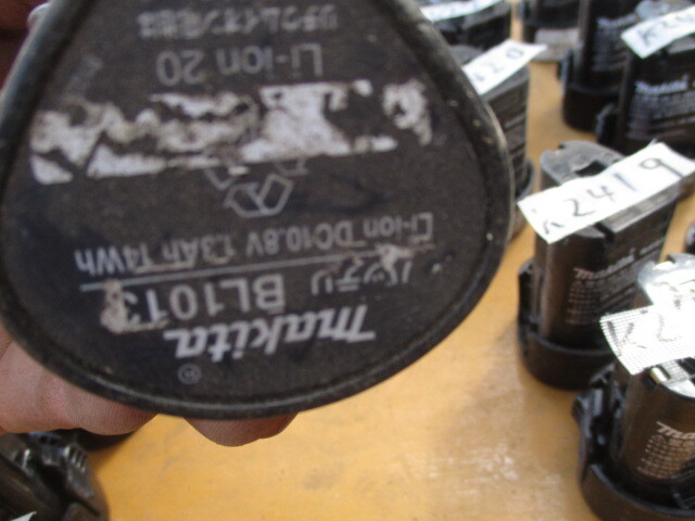 Yahoo!オークション - k2414 マキタ BL1013 10.8V