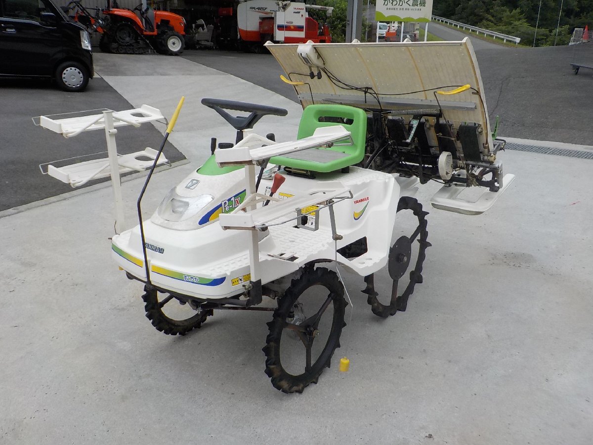 Yahoo!オークション - 【広島】 現状出品 ヤンマー 田植機 Pe-1X 4ps 4...
