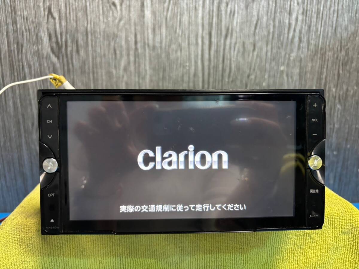 Clarion クラリオン NX615W メモリーナビ ジャンク 072919M(メモリーナビ)｜売買されたオークション情報、yahooの商品情報をアーカイブ公開 - オークファン ...