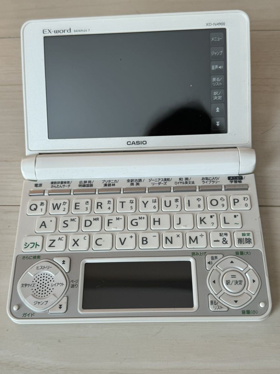 Yahoo!オークション - CASIO EX-word カシオ エクスワード 電子辞書 XD...