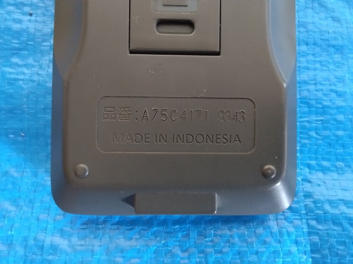 Yahoo!オークション - パナソニック リモコン A75C4171 9343