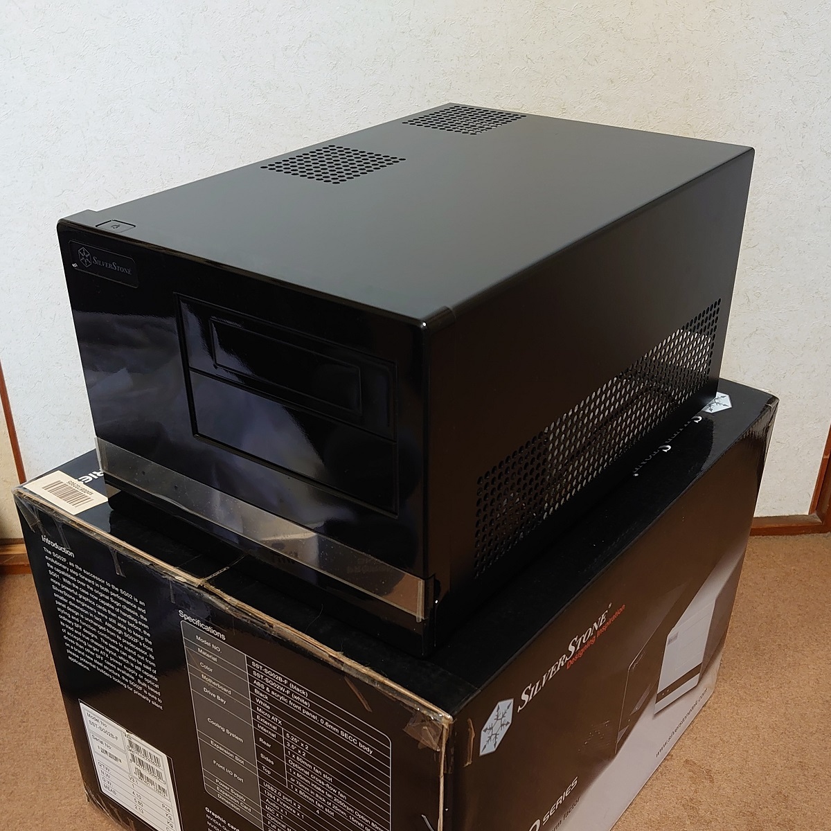 Yahoo!オークション - SilverStone SUGO SST-SG02B-F MicroATXケース ...