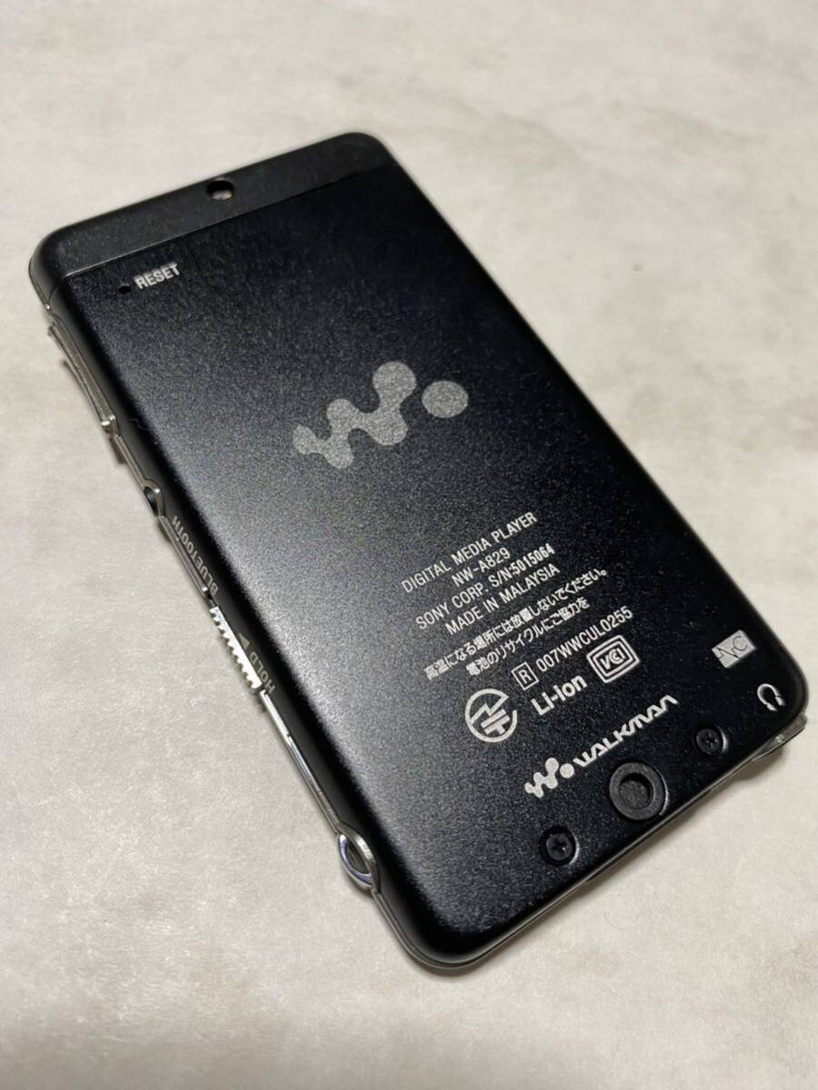 Yahoo!オークション - ソニー デジタルウォークマン NW-A829 ブラック ...