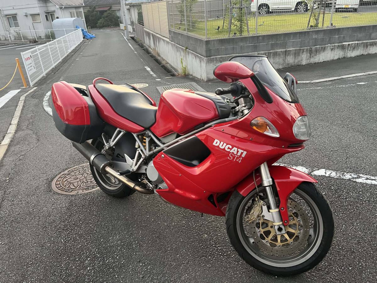 ドゥカティ Ducati ST4 倉庫保管 純正マフラー付 サビほとんどなし 割れなし かなり綺麗(ドゥカティ)｜売買されたオークション情報、yahooの商品情報をアーカイブ公開 ...