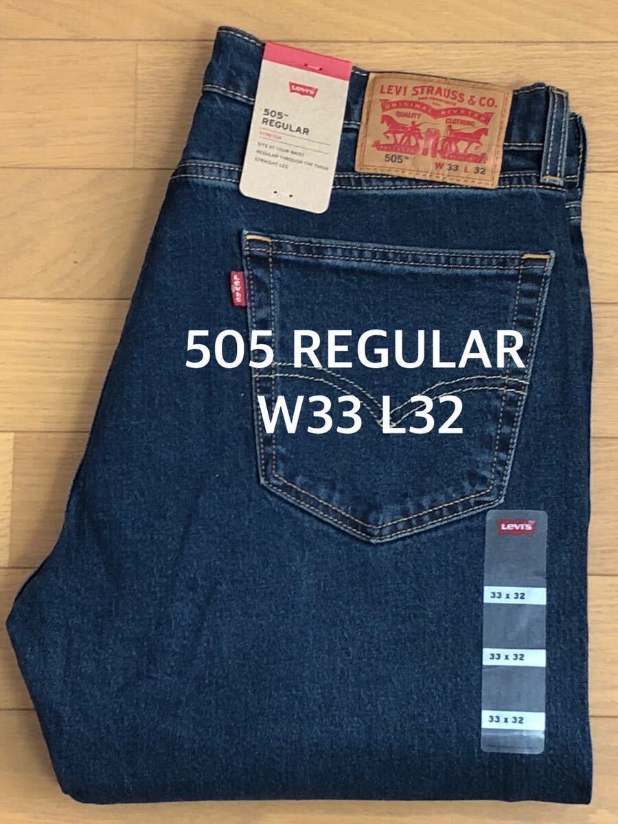 Yahoo!オークション - Levi's 505 REGULAR FIT SUNSET NIGHTDIP W33 L32