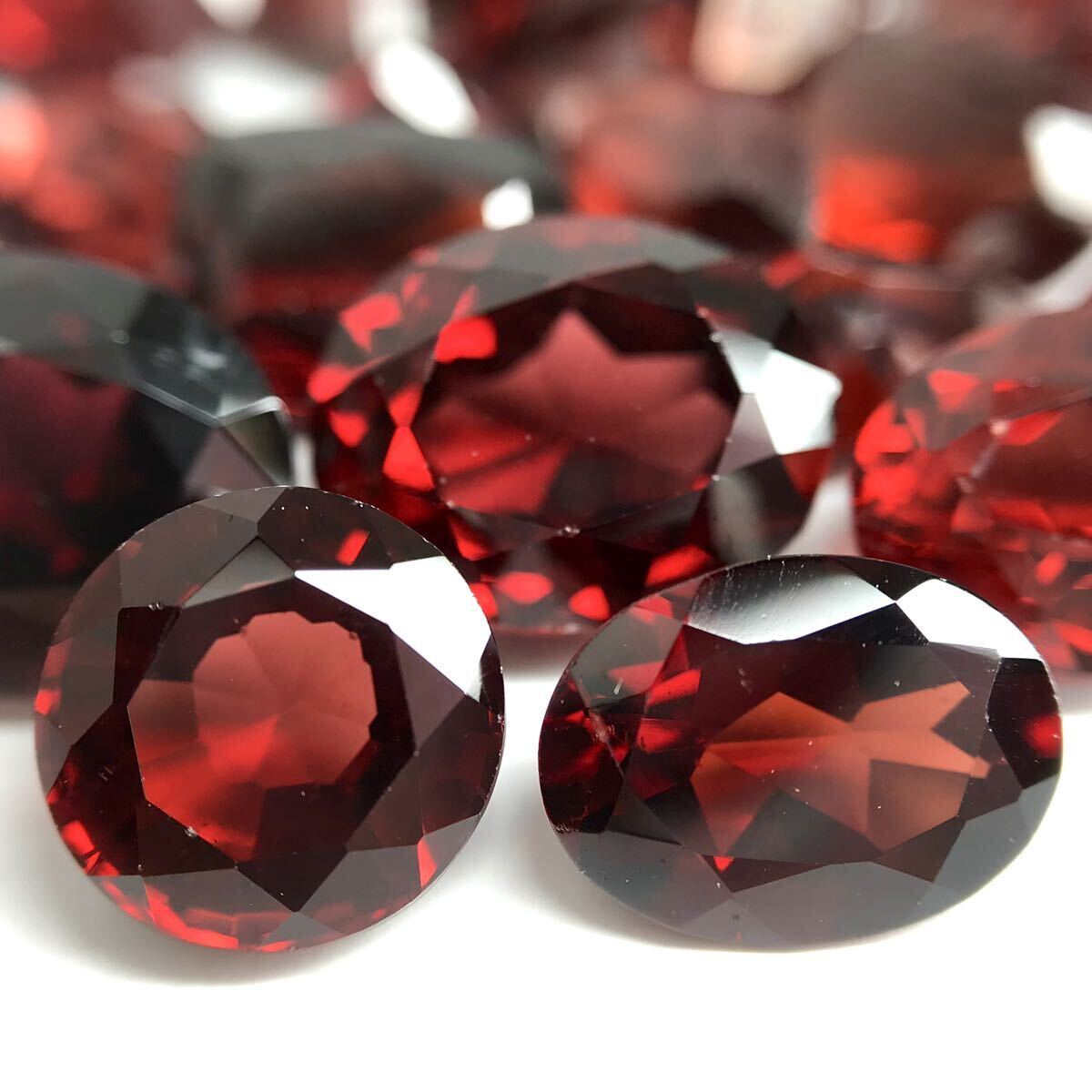 Yahoo!オークション - (天然ガーネットおまとめ49.5ct)s ルース 裸石 ...