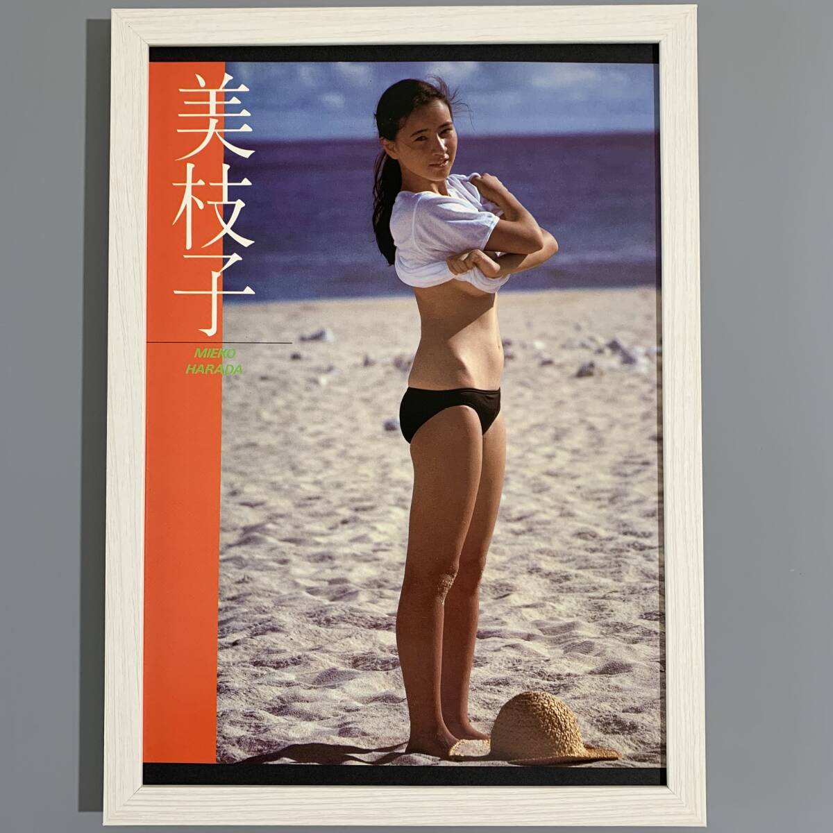 Yahoo!オークション - 原田美枝子 セクシーグラビア/A4額装品/撮影)篠...