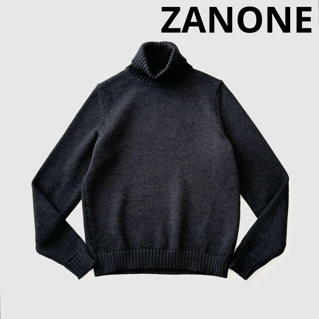 Yahoo!オークション - ZANONE ザノーネ ミドルゲージ タートルネック ...