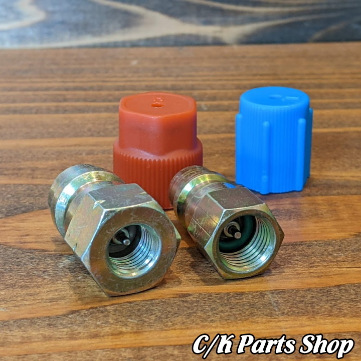 Yahoo!オークション - チャージバルブアダプター R12→R134a 変換 レト...