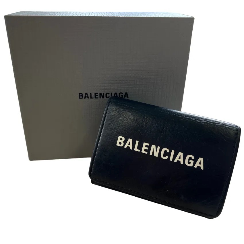 Yahoo!オークション - 85-1438 BALENCIAGA バレンシアガ エブリデイミ...