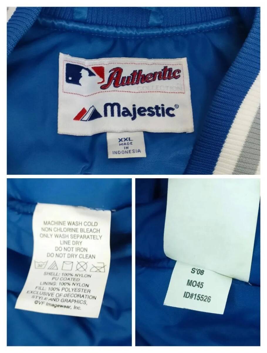 75-1262 majestic マジェスティック ロサンゼルス ドジャース スタジャン サイズ：XXL(XLサイズ以上)｜売買されたオークション情報、yahooの商品情報をアーカイブ公開 ...