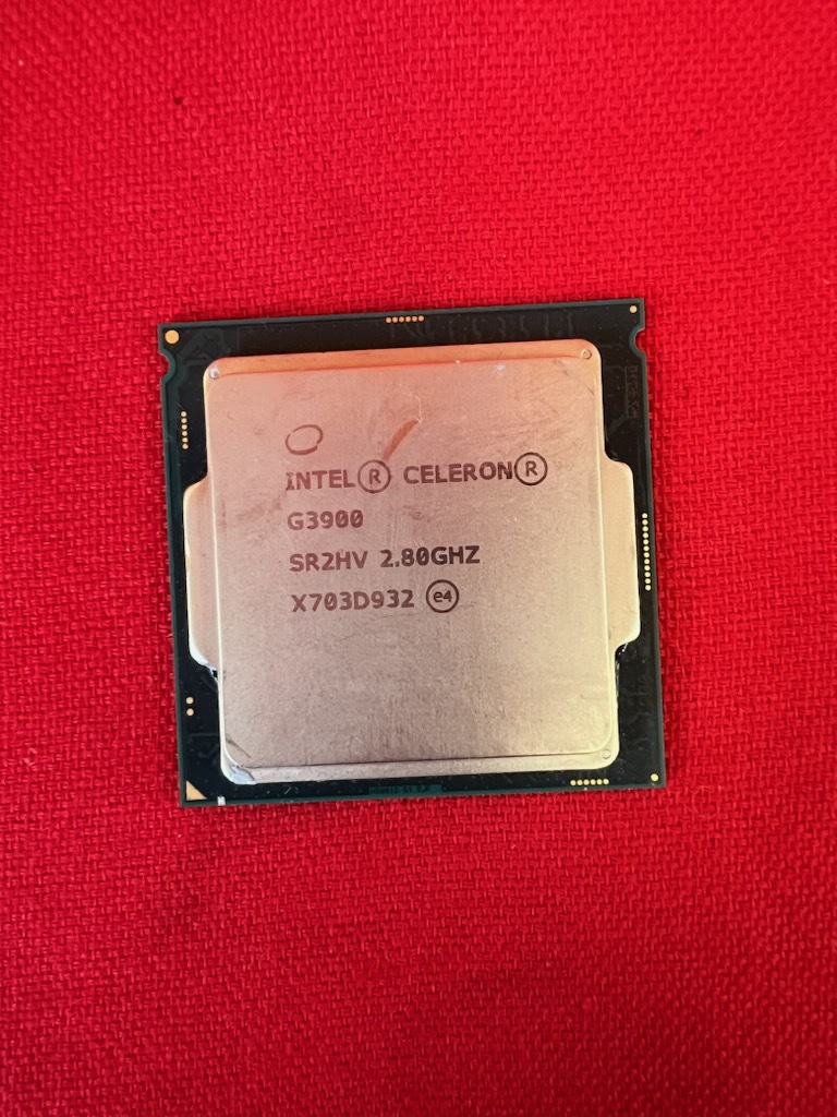Yahoo!オークション - Intel Celeron G3900 2.80GHZ SR2HV