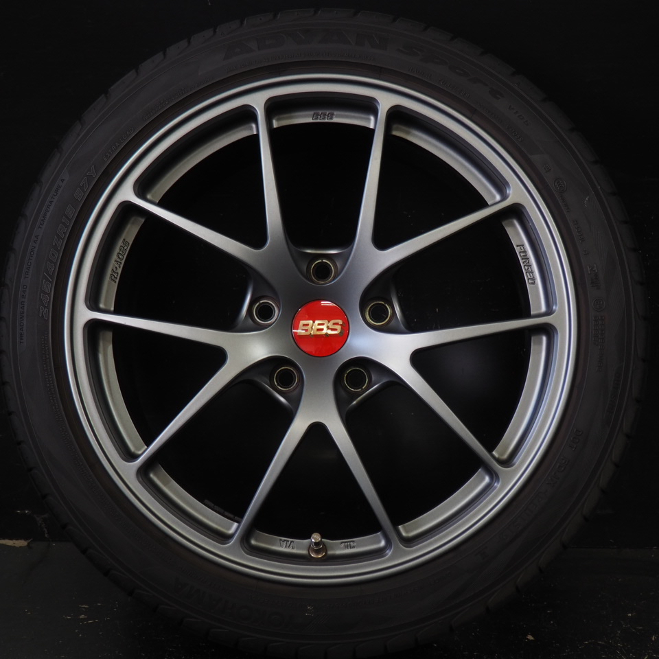 Yahoo!オークション - 小傷程度 鍛造 BBS JAPAN RI-A025 / ヨコハマ AD...