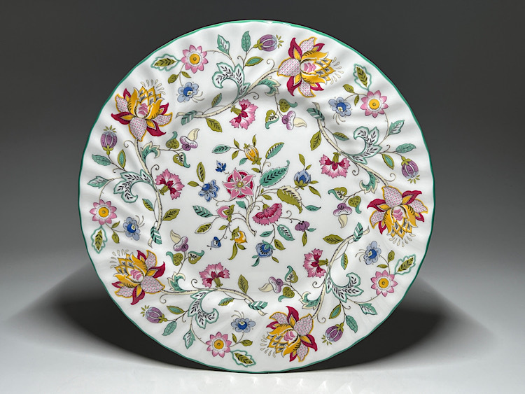 Yahoo!オークション - 【瑞】ミントン MINTON ハドンホール プレート