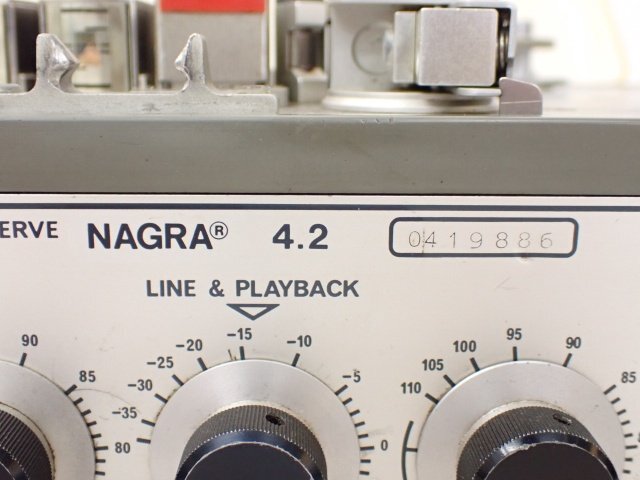 Yahoo!オークション - NAGRA ナグラ モノラル業務用 オープンリールデ...