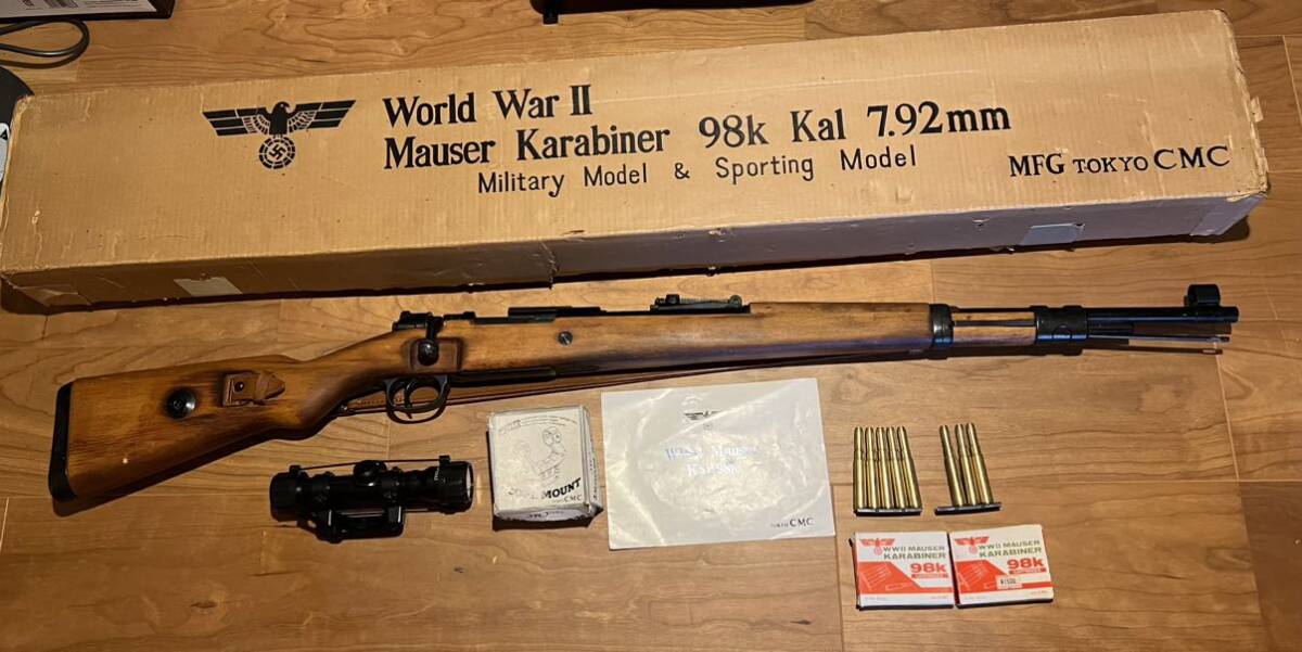 Yahoo!オークション - CMC モーゼル98K (発火用デトネーター無し カー...