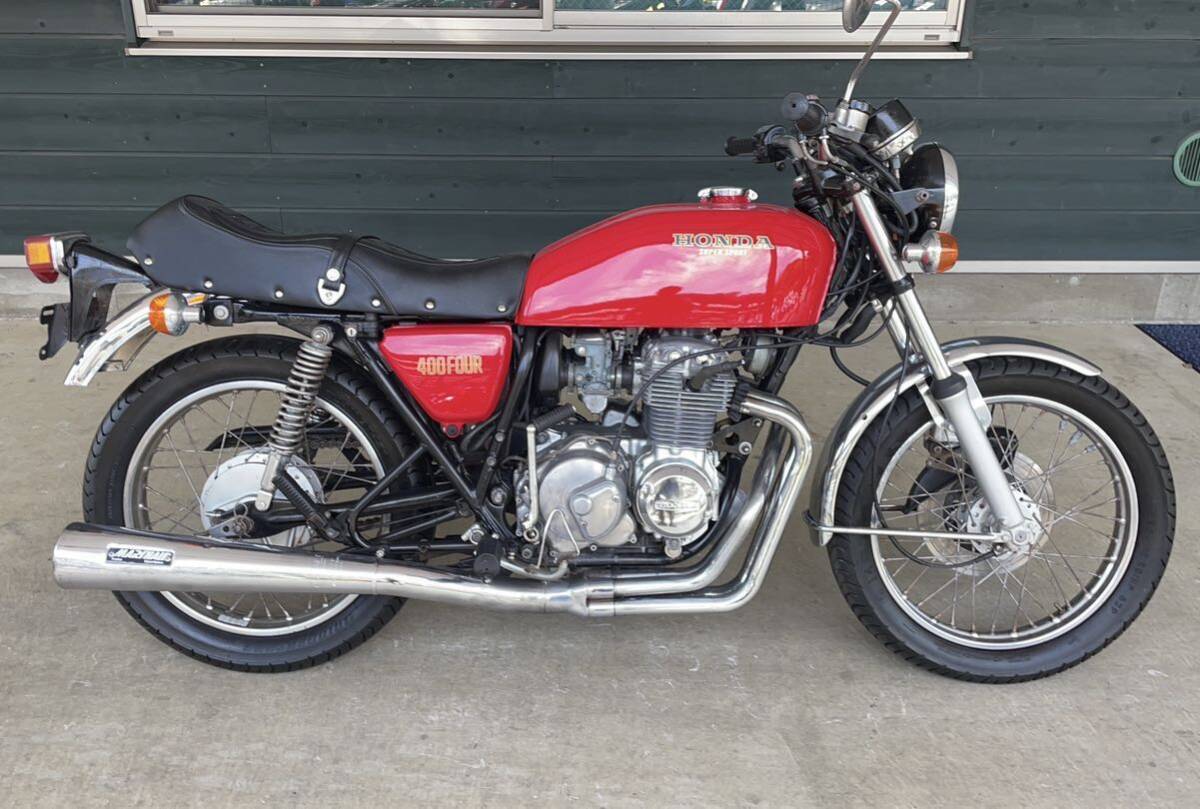 CB400F ヨンフォア CB350F 398 408 マーシャル マフラー 集合管 Marshall 当時物(マフラー本体（社外）)｜売買されたオークション情報、yahooの商品情報を ...