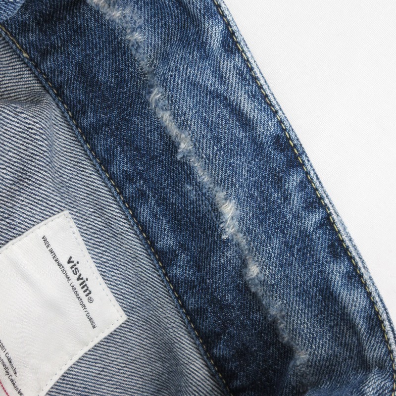 Yahoo!オークション - 美品 VISVIM ビズビム 22SS デニムジャケット 12...
