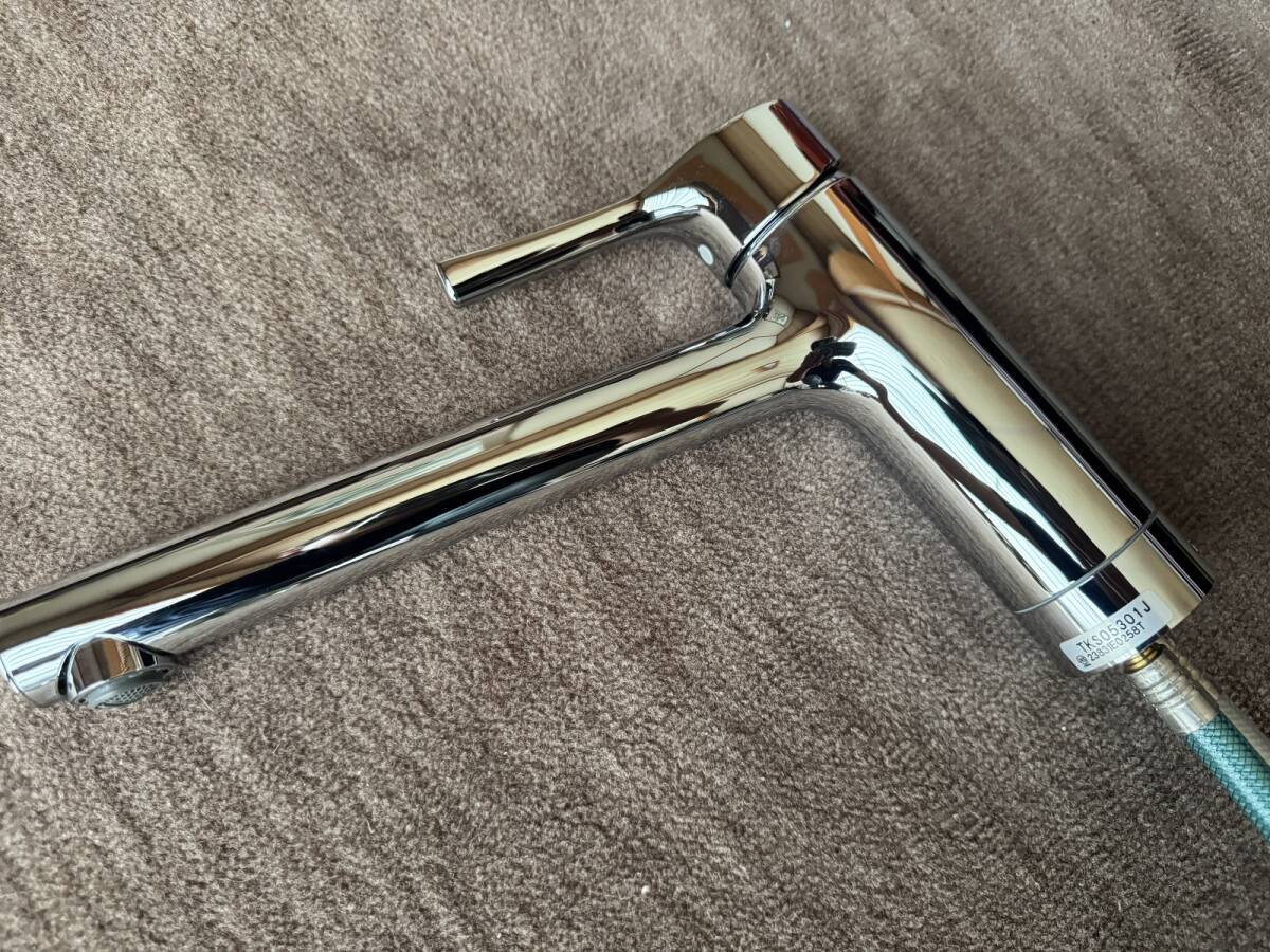 Yahoo!オークション - TOTO TKS05301J 台付シングル混合水栓 エコシン...