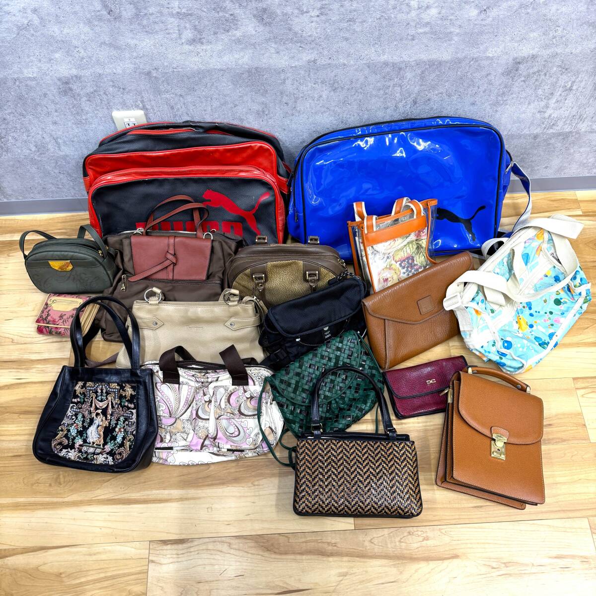 Yahoo!オークション - ＃1274～ バッグ カバン 財布 おまとめ 17点 ニ...