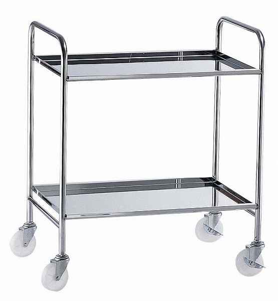 Yahoo!オークション - TKG 18-8 衛生サイドアップワゴン 2段 ナイロン...