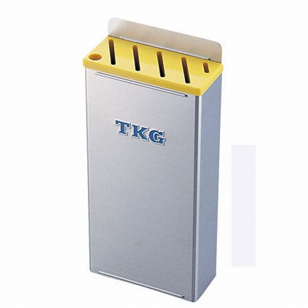 Yahoo!オークション - TKG 18-8 プラ板付カラーナイフラック 黄 小 Aタ...