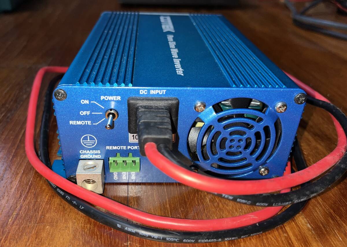 Yahoo!オークション - COTEK SK350-112 正弦波DC→ACインバーター 12V→1...