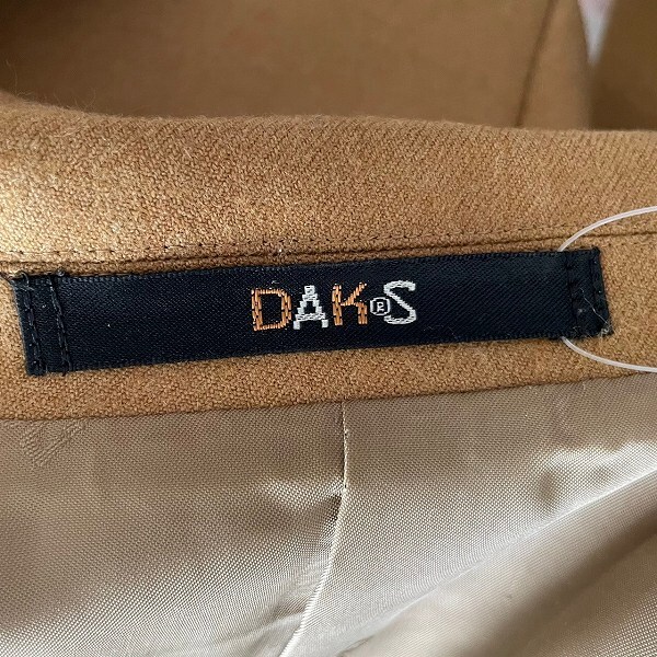 Yahoo!オークション - #wnc ダックス DAKS ジャケット 13 キャメル ダ...