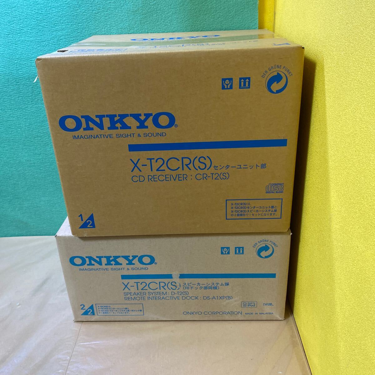 Yahoo!オークション - YO11 未開封品 ONKYO CDチューナーアンプシステ...