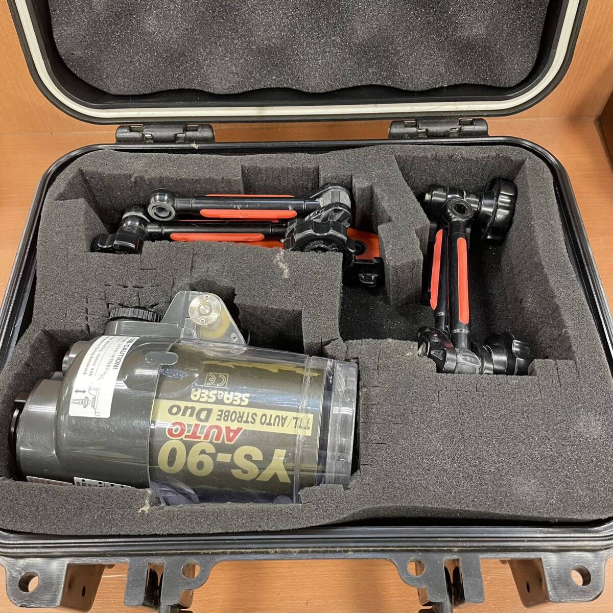 Yahoo!オークション - T8/ sea&sea YS-90 水中ストロボ ケース付き