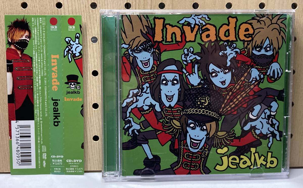 Yahoo!オークション - jealkb Invade 初回限定盤A CD+DVD カード付 鳥...