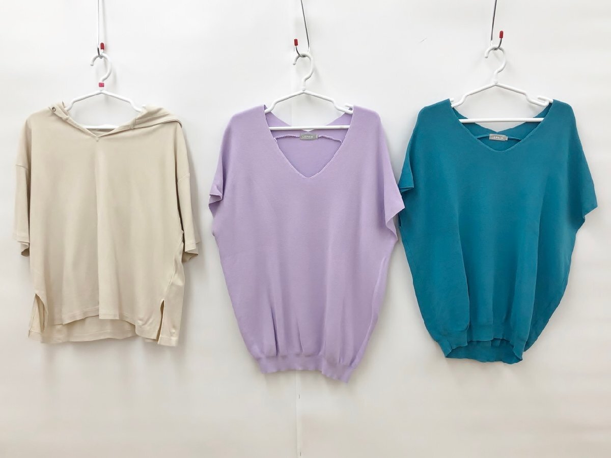 Yahoo!オークション - レプシィム LEPSIM カットソー F 2407WT107