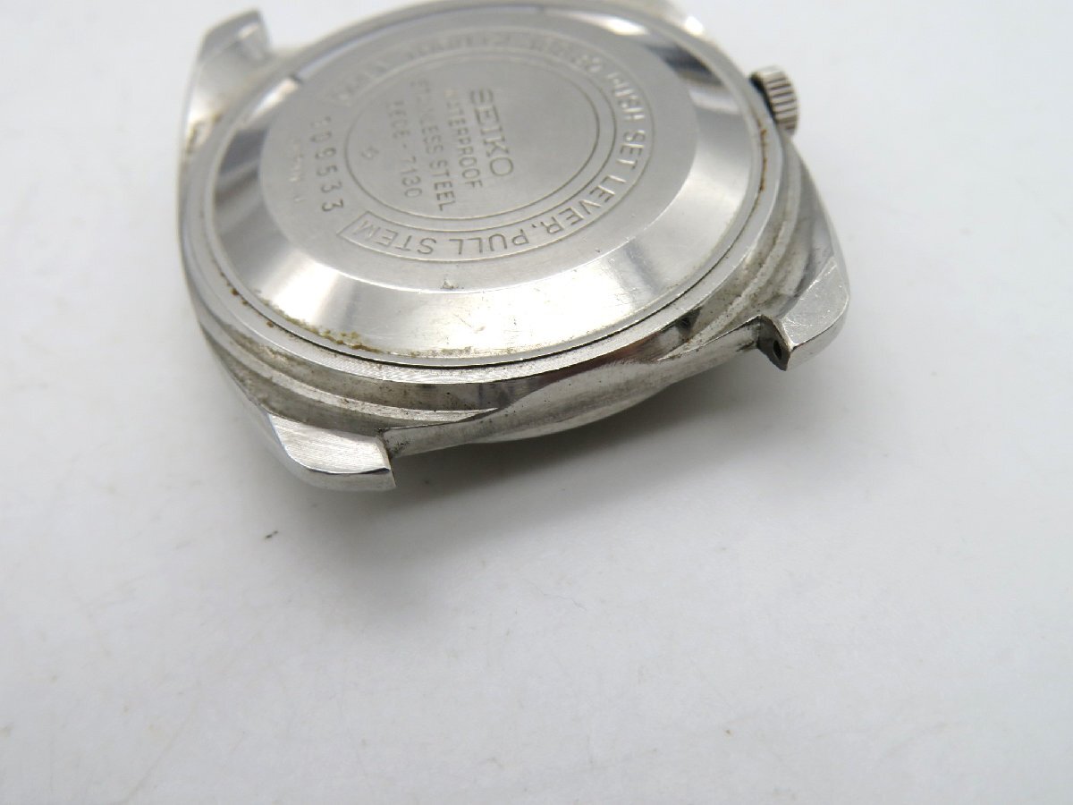 Yahoo!オークション - 1円 稼働 セイコー V827 －0030 ALBA シャンパン...