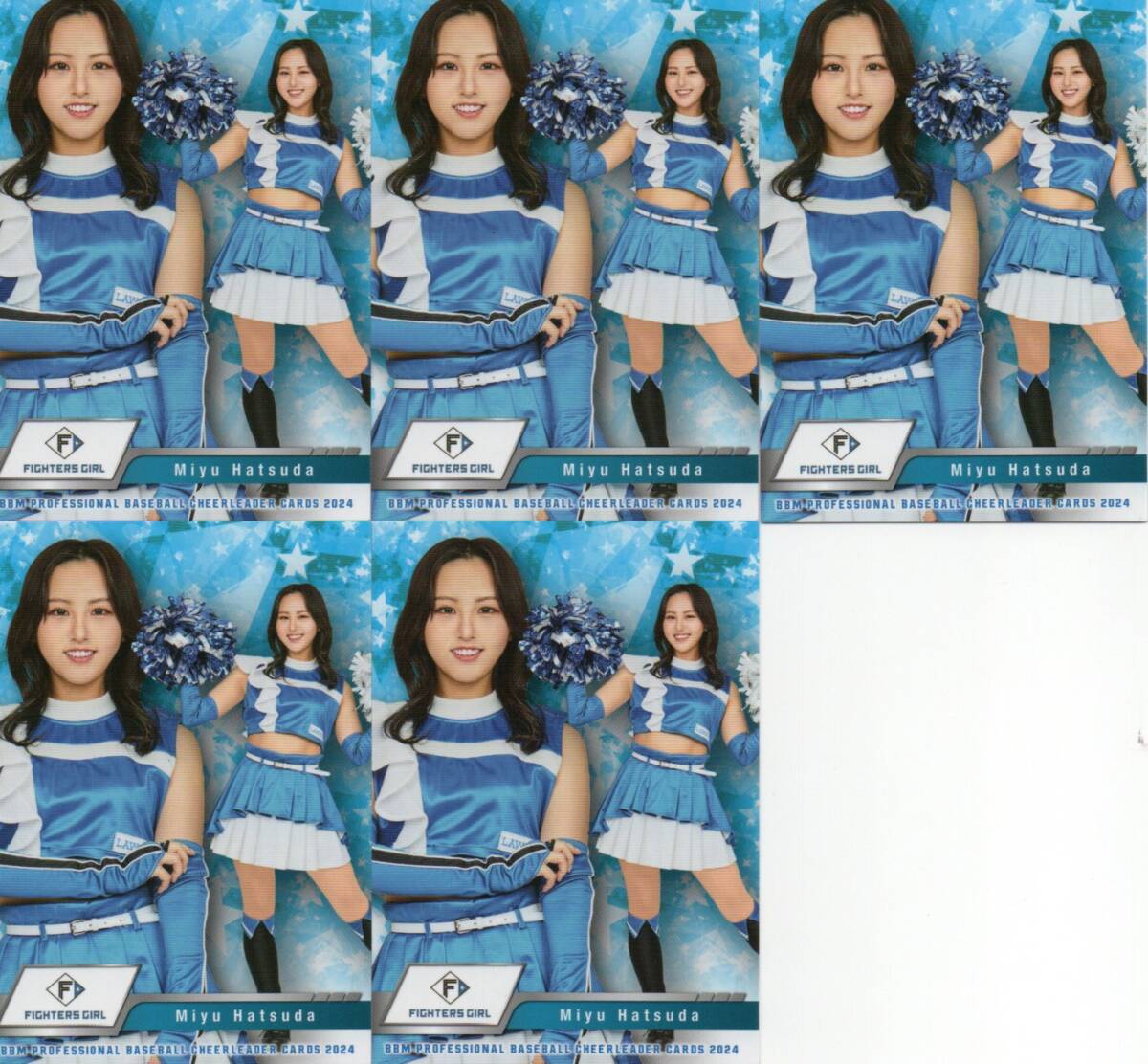 Yahoo!オークション - D164 BBM【初田美優】 2024 チアリーダー 5枚set...