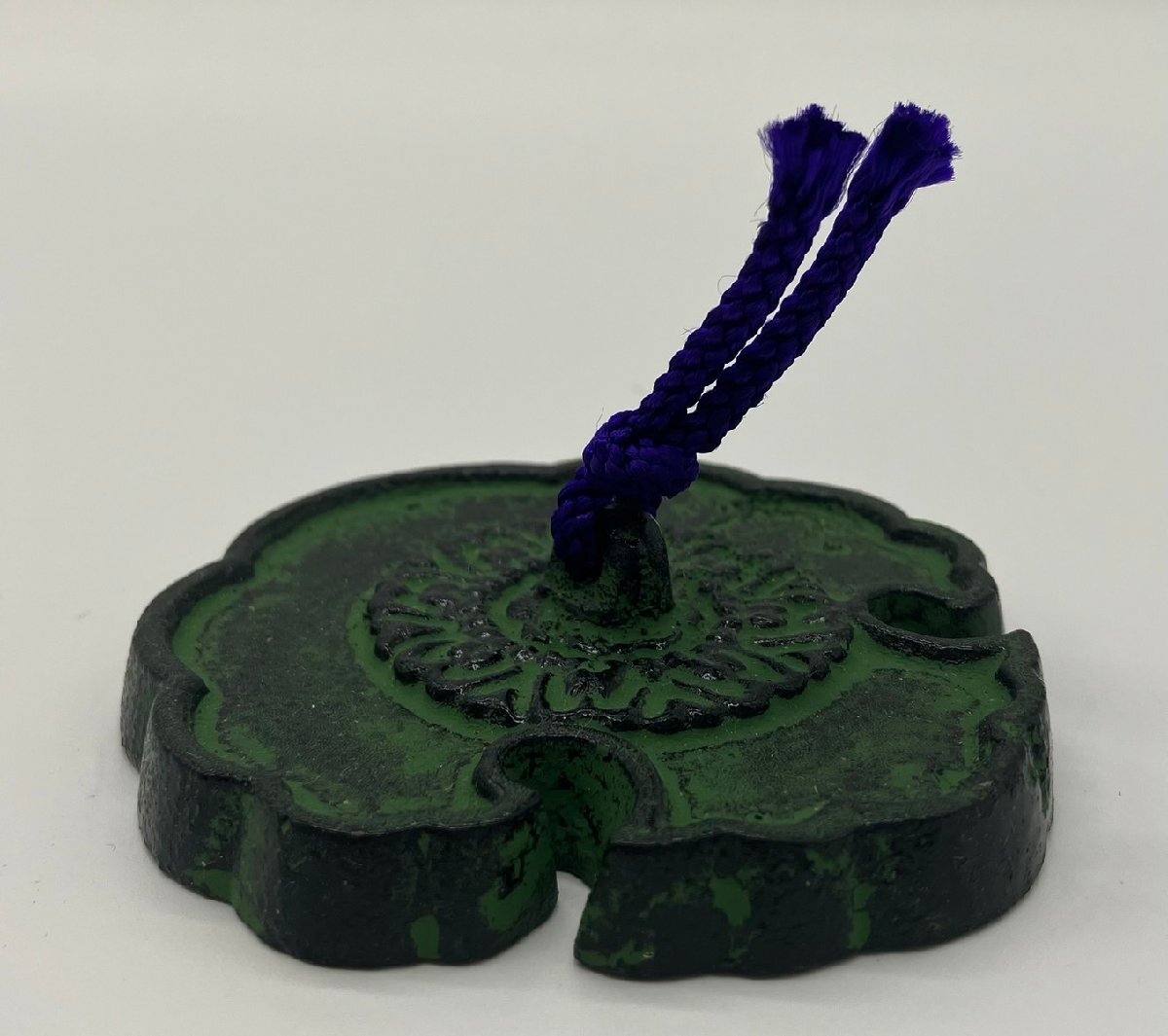 Yahoo!オークション - レトロ 文鎮 金属製 直径約7.5cm 約228g アン...