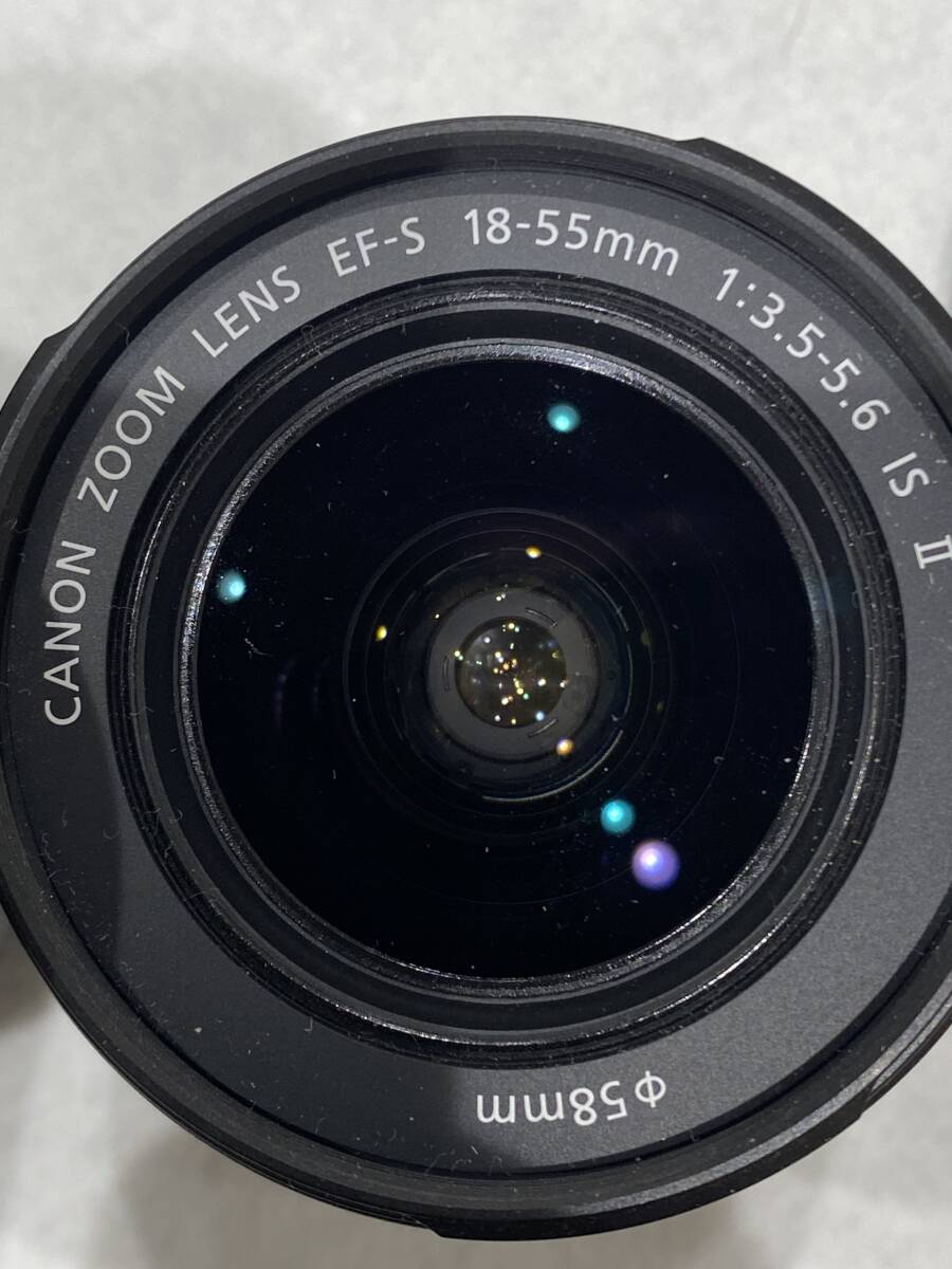 Yahoo!オークション - #Y11351 Canon EOS Kiss X5 美品レンズ2本 EFS 5...