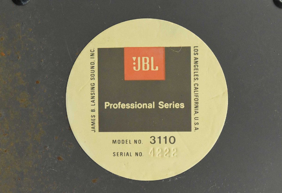 Yahoo!オークション - F JBL 3110 ディバイディングネットワークペア ...