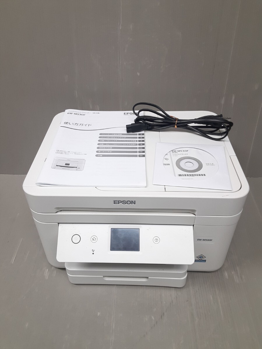 EPSON EW-M530F A4インクジェット複合機 fax ジャンク(エプソン)｜売買されたオークション情報、yahooの商品情報をアーカイブ公開 - オークファン（aucfan.com）