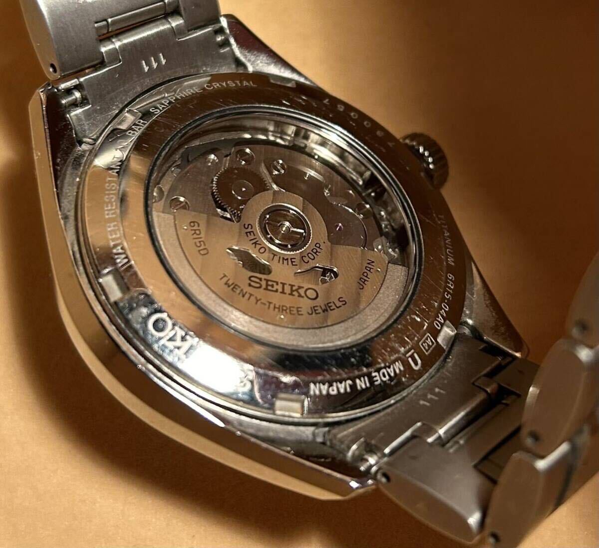 SEIKO PRESAGE SARX055(セイコー)｜売買されたオークション情報、yahooの商品情報をアーカイブ公開 - オークファン（aucfan.com）