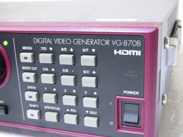 Yahoo!オークション - ASTRO DIGITAL VIDEO GENERATOR VG-870B