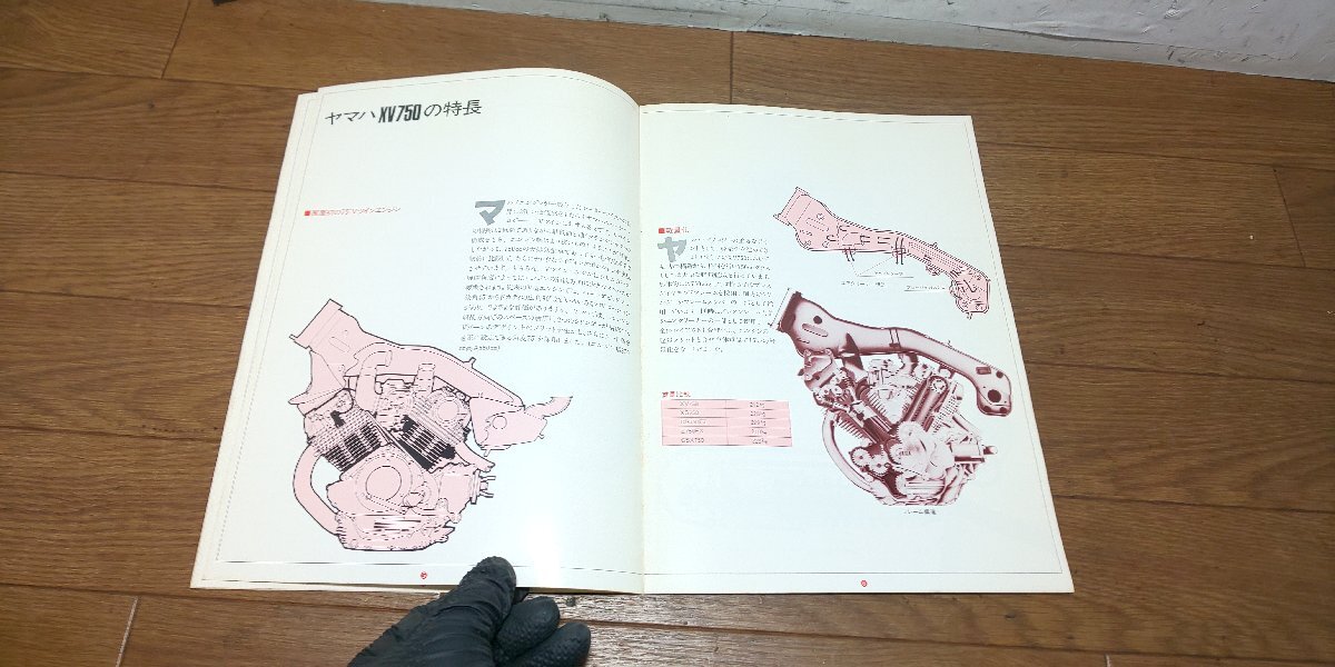 Yahoo!オークション - ヤマハ XV750 スペシャル 商品マニュアル サービ...