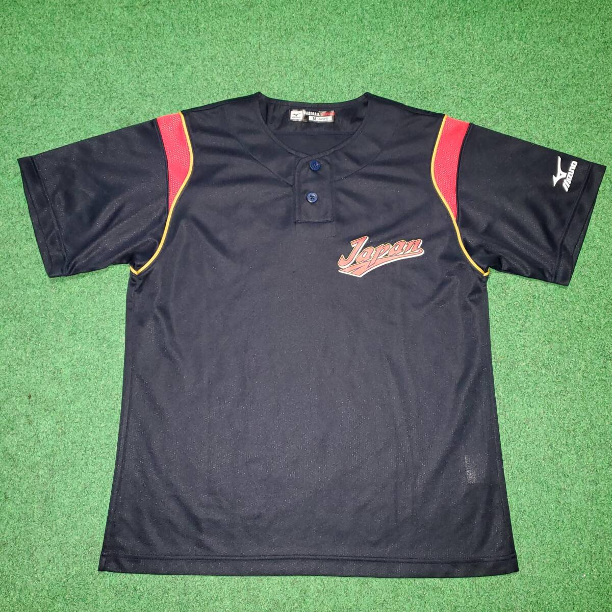 Yahoo!オークション - 2006 09 WBC 侍ジャパン ベースボールシャツ / M...