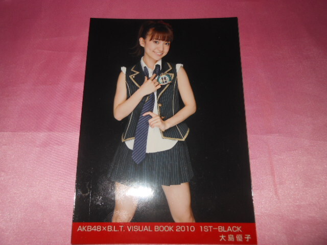 Yahoo!オークション - AKB48大島優子 写真 blt visual book 2010 black...